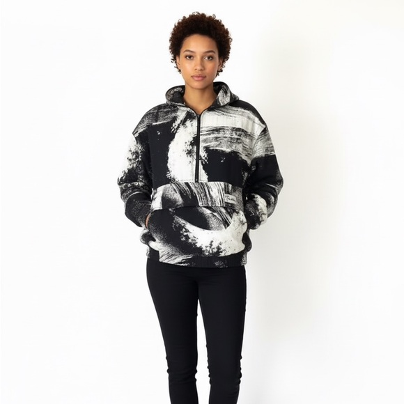 Tinley | Jackets & Coats | Vintage 8s Tinley Windbreaker Jacket Black ...